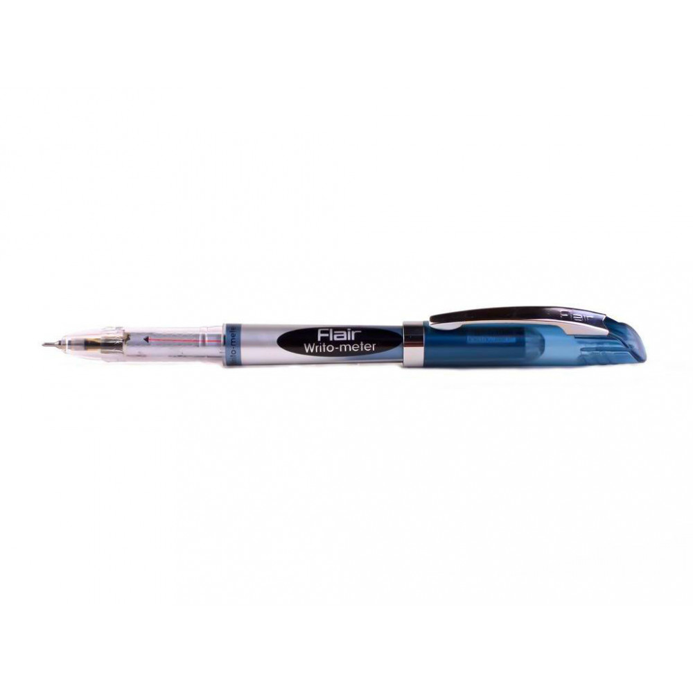 Ручка шариковая Flair Writometer 743 10 км синяя