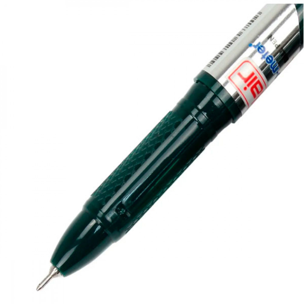 Ручка шариковая Flair Writometer 743DX цветной корпус 10км синяя